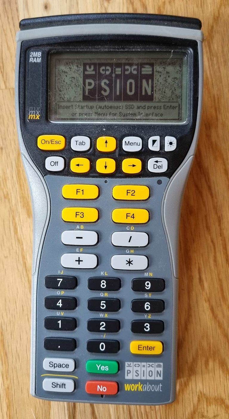 PSION Workabout MX 2MB numeric – Kolekcija